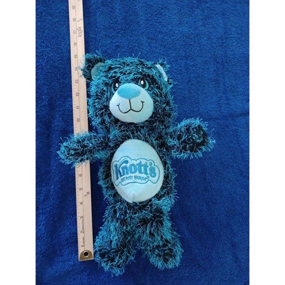 Fiesta | Toys | Knotts Berry Farm Fiesta Spiky Blue 3 Teddy Bear | Poshmark